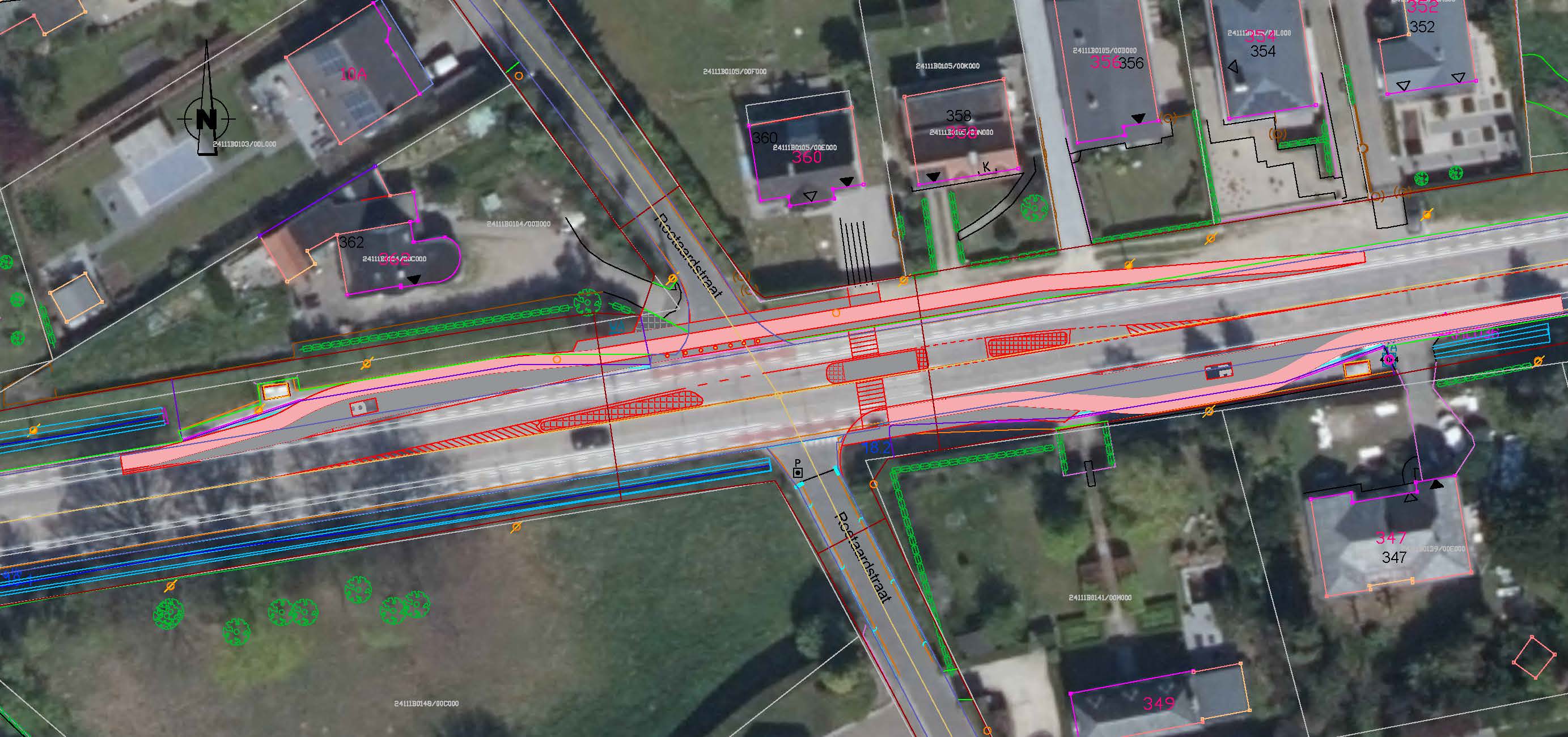 Aanpassingen aan kruispunten Brusselsesteenweg voor veiliger en vlotter verkeer | Wegen en verkeer